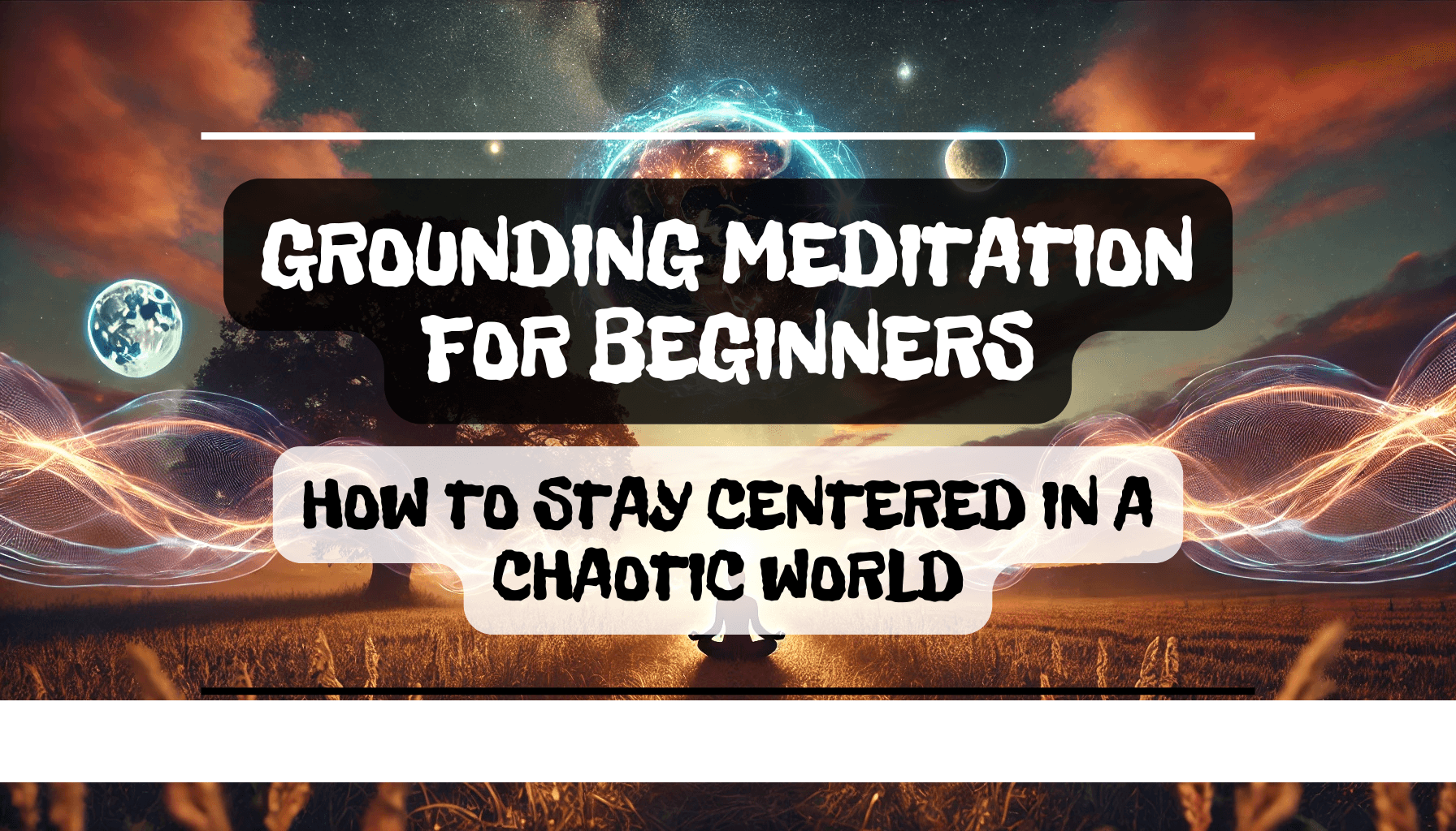 Grounding Meditation for Beginners: How to Stay Centered in a Chaotic ...